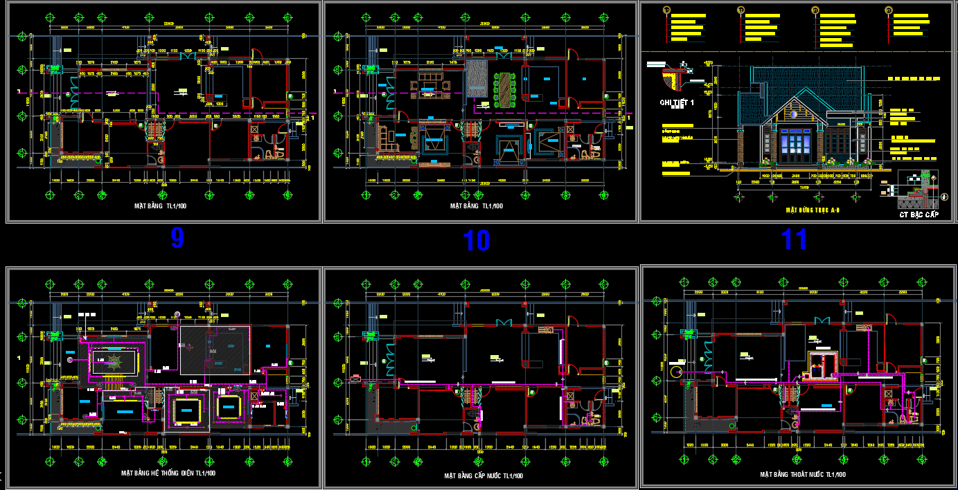 ho so nha cap 4 mai thai lop ngoi dep | thietkenhadepmoi.com