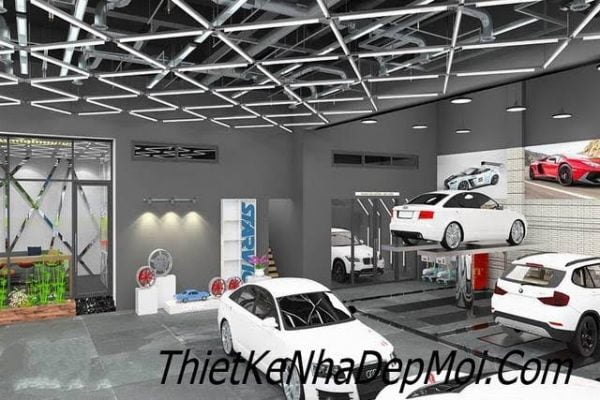 Mẫu thiết kế showroom ô tô honda và các kiểu cửa hàng 2024